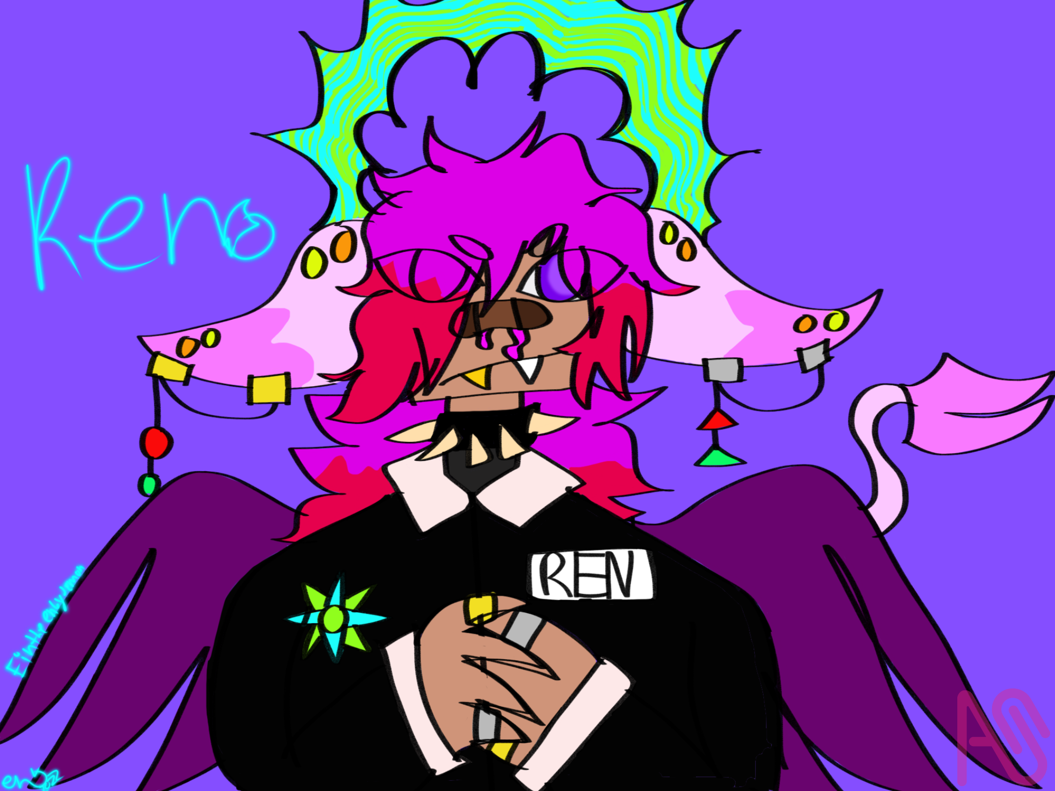 REN redraw!! EinTheTransDemon - Illustrations ART street