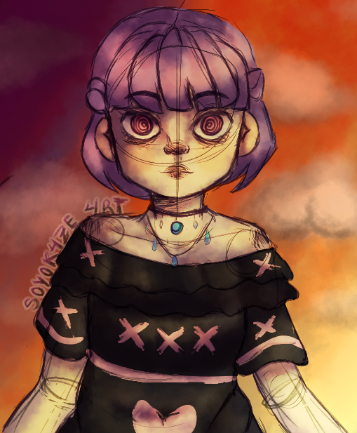 scary sunset Pooka_talk - Illustrations ART street