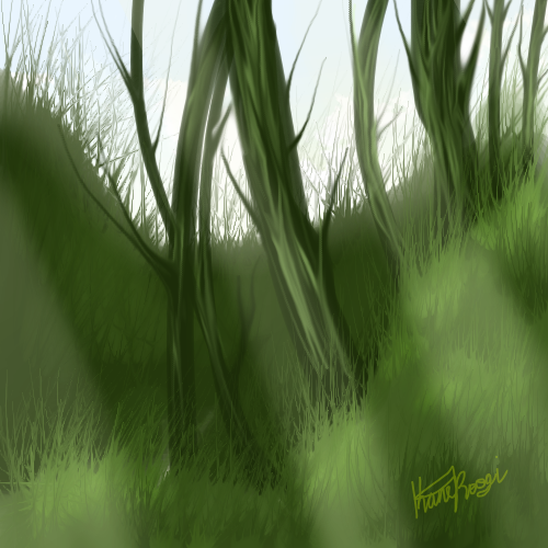 Green Forest [practice 5] Kane Koogi - Illustrations ART street