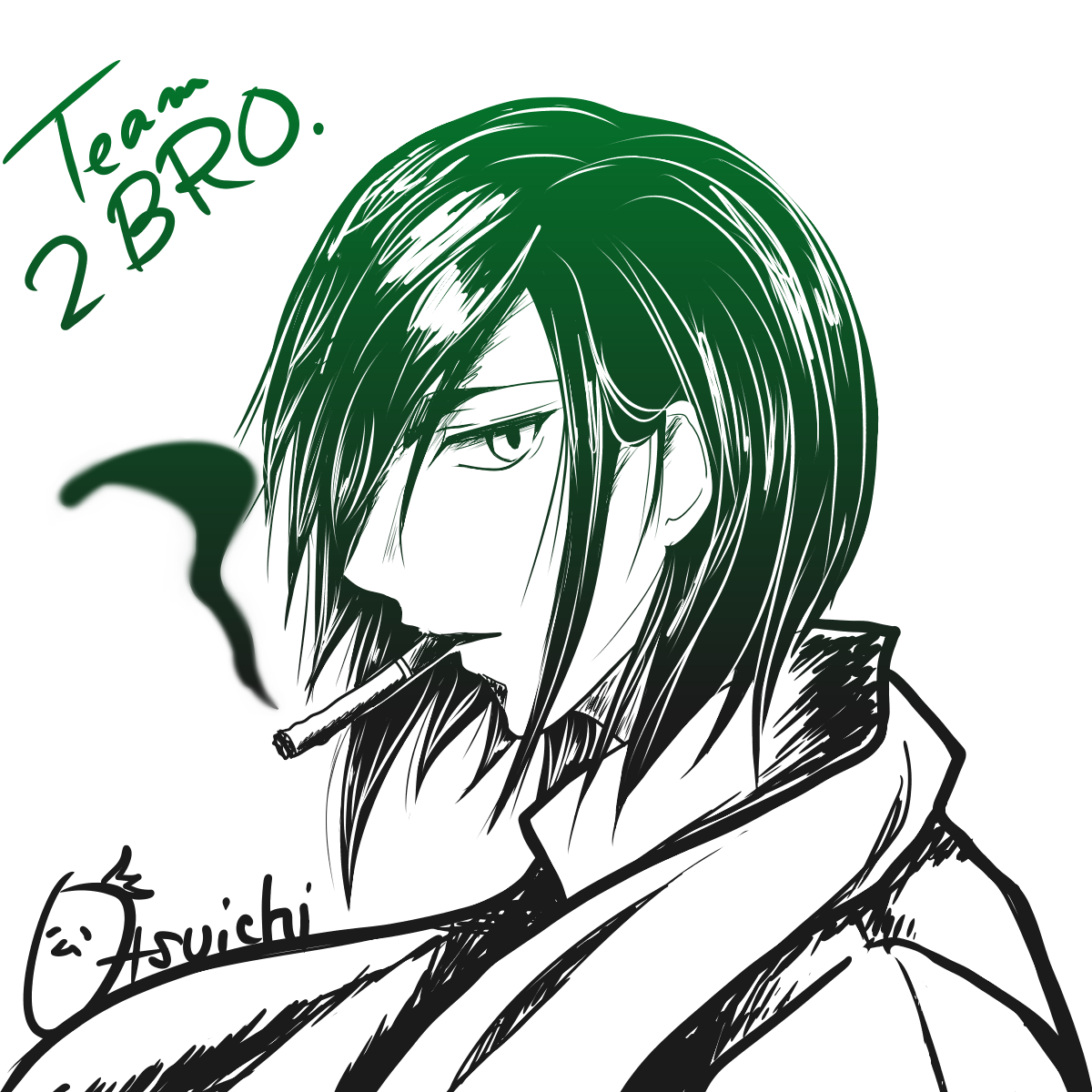 TEAM 2BRO. おついちｻﾝ 準備中 Manu - Illustrations ART street