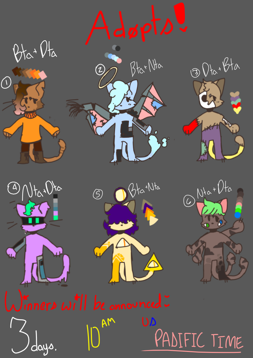 Adopts! Spirit_Playz - Illustrations ART street