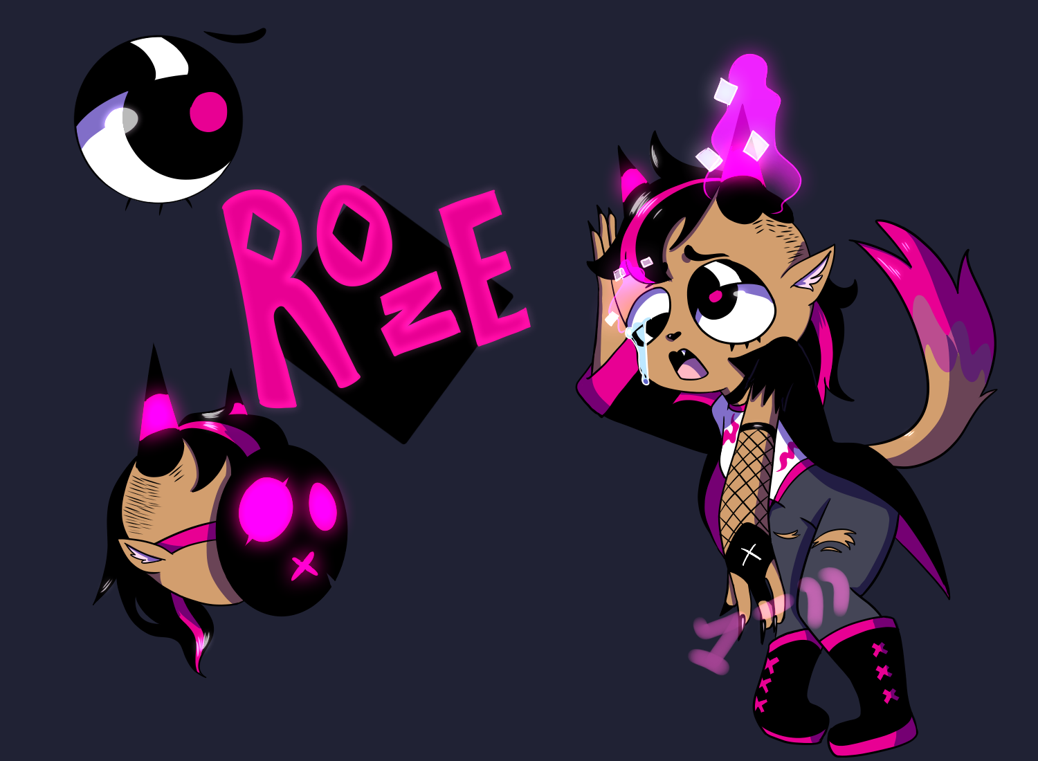 ROZE Autistic*Art*Person - Illustrations ART street