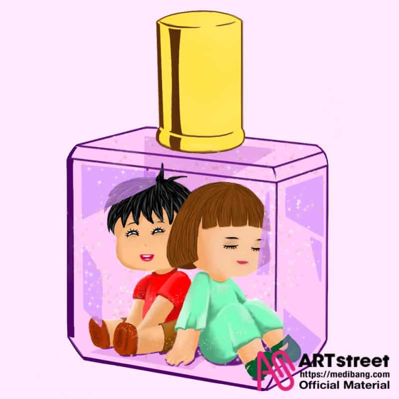 Stuck together :) Sararara - Illustrations ART street