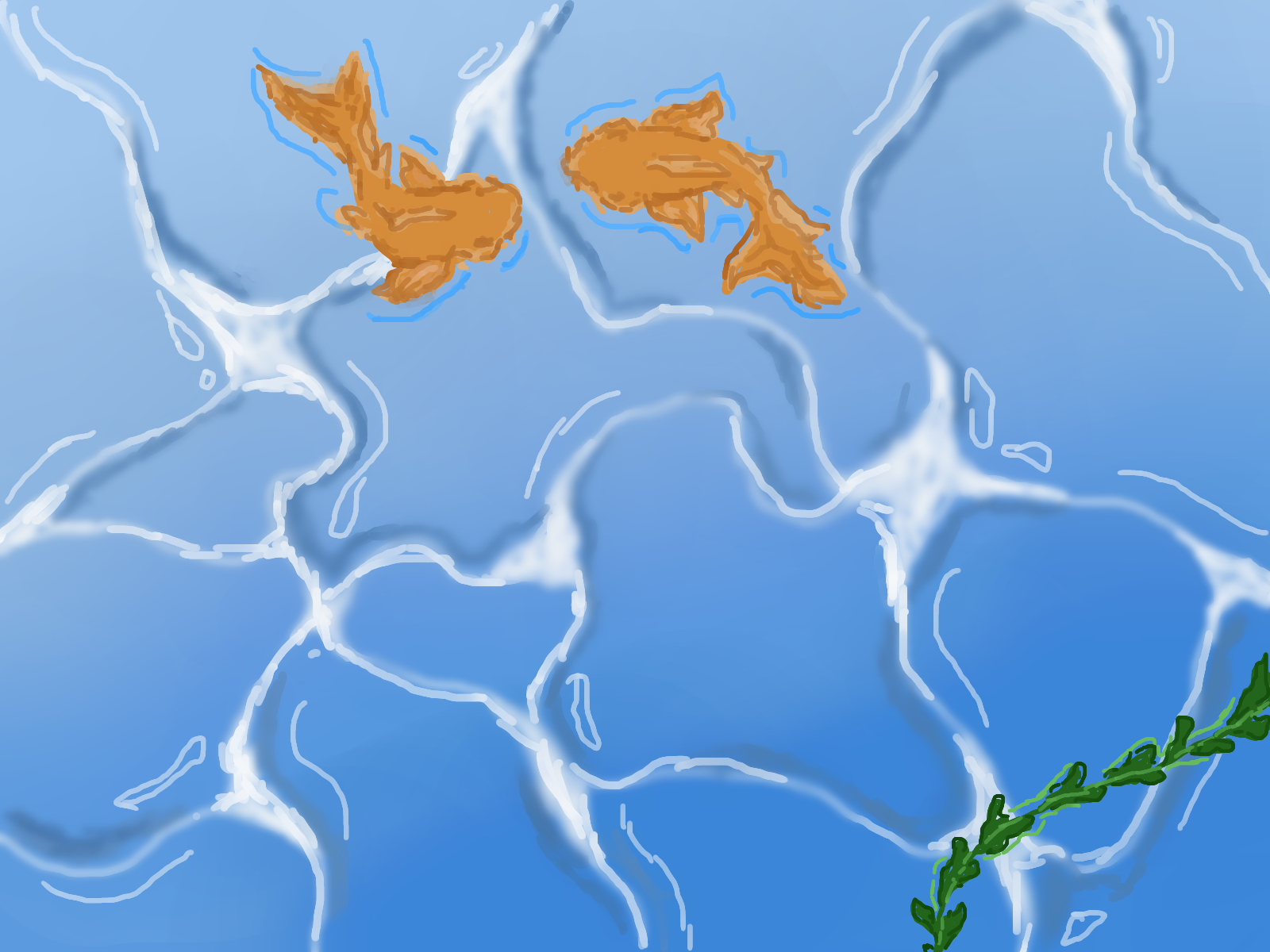 ---Water and Fish--- Lu - Illustrations ART street