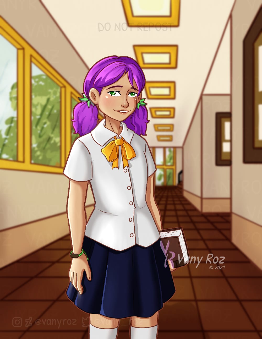 Virgo OC (Student Unifrom) van - 插图 ART street