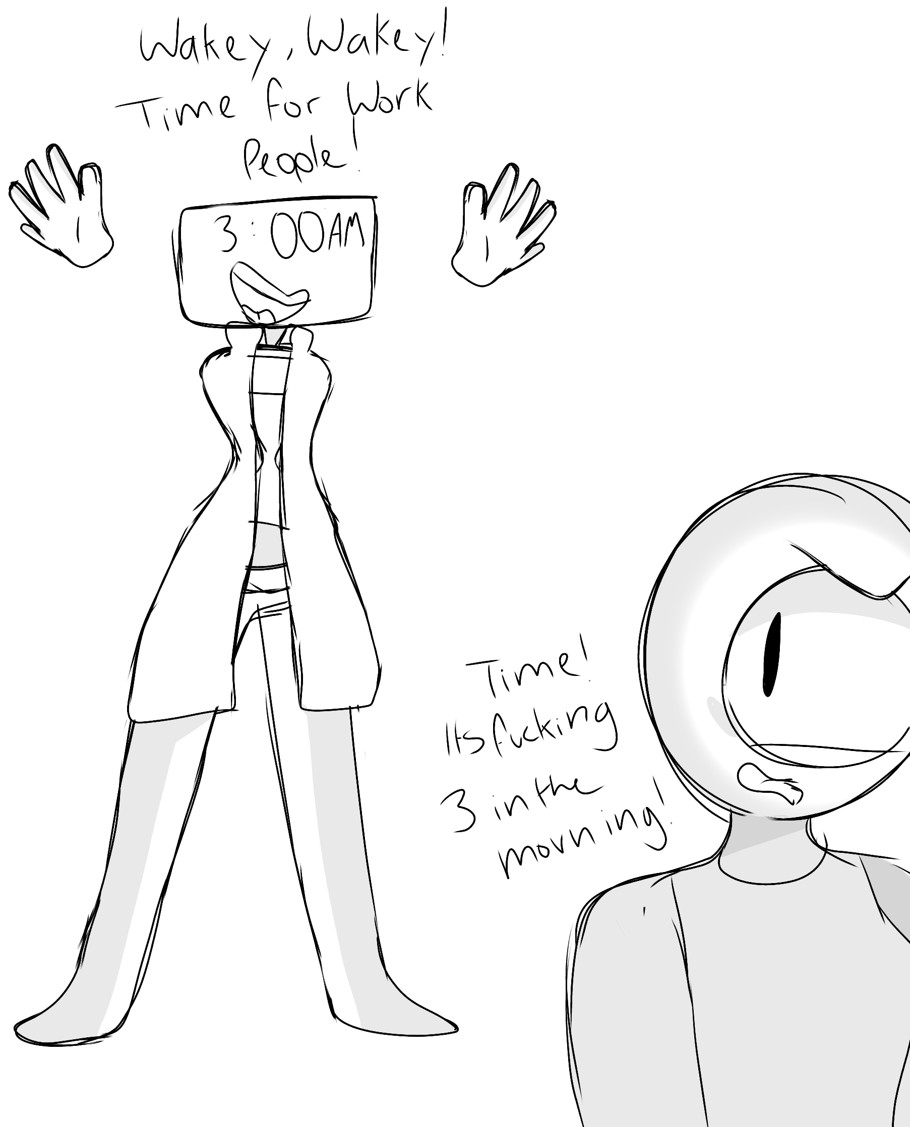 Good morning i guess UwU - Illustrations ART street