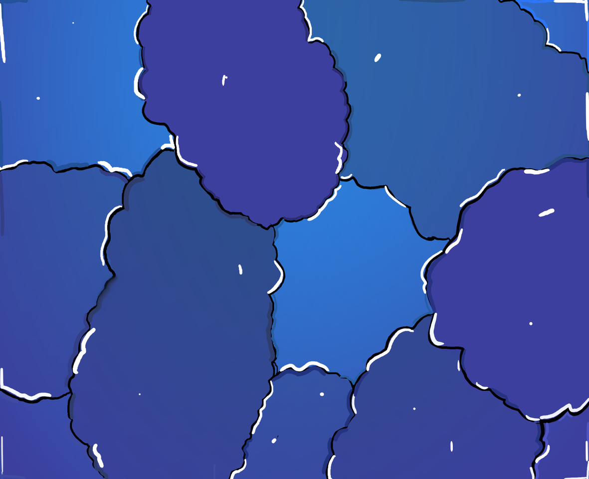 blue pop art style cutiepie234 - Illustrations ART street