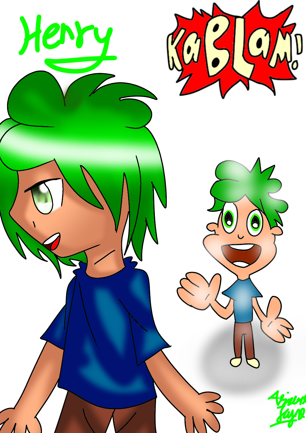(KaBlam!) Henry ArieannaJayne240305 - Illustrations ART street