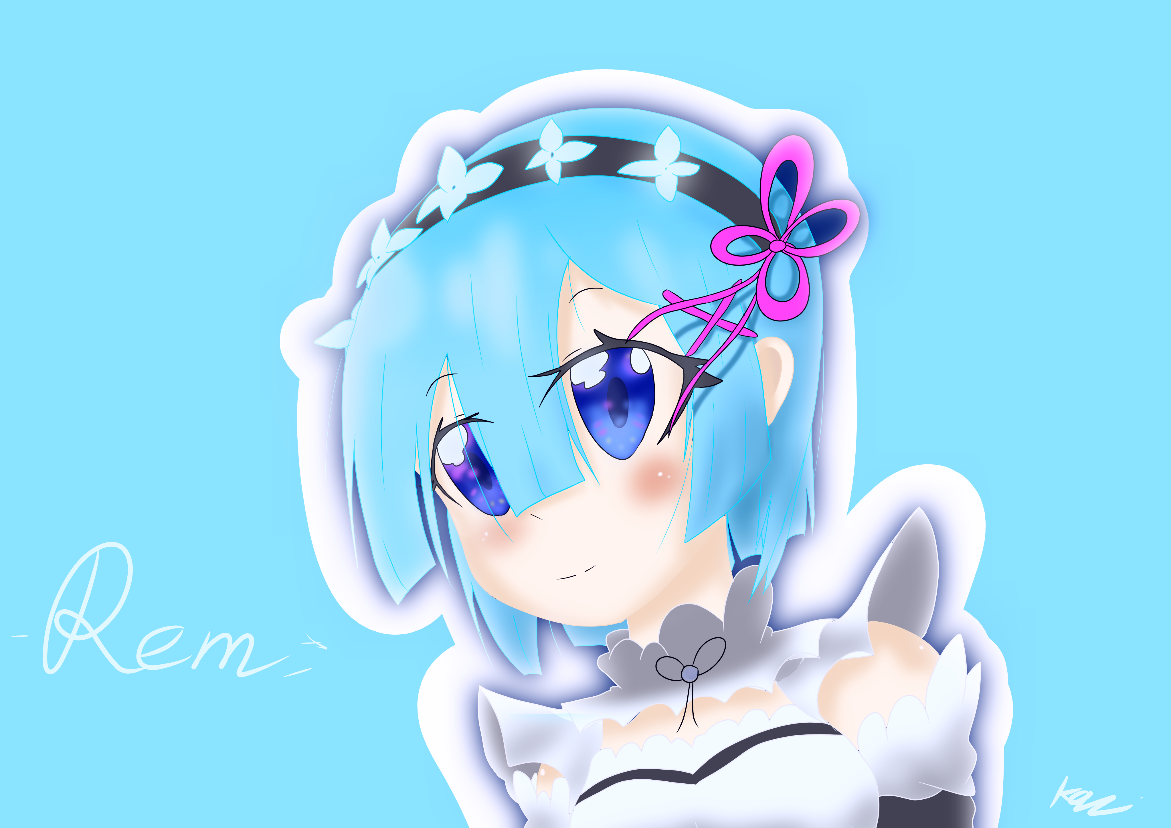 REM from Re:Zero KazyRazy/Kaz Wilson - 插畫 ART street