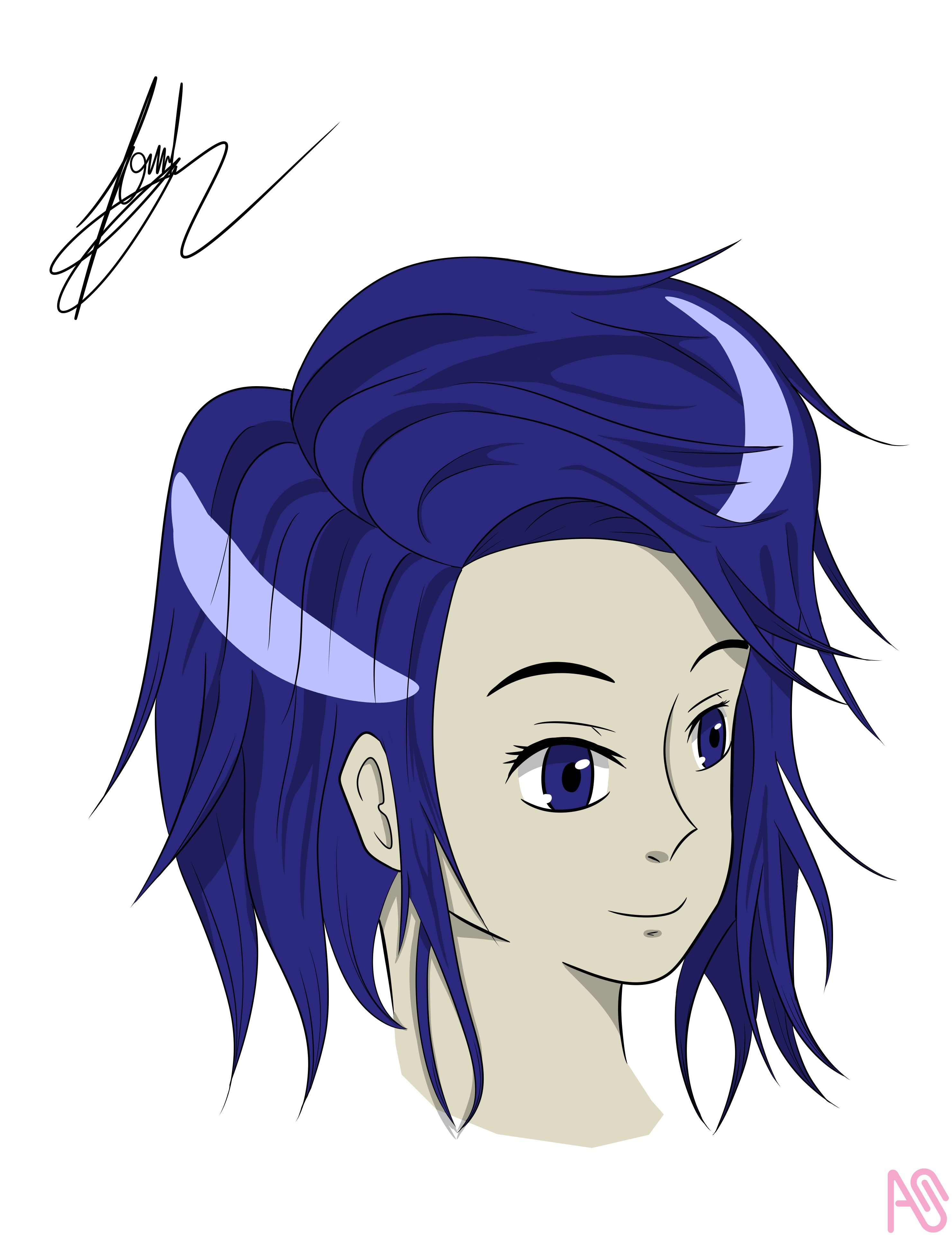 Nameless OC girl PychoCentury - Illustrations ART street