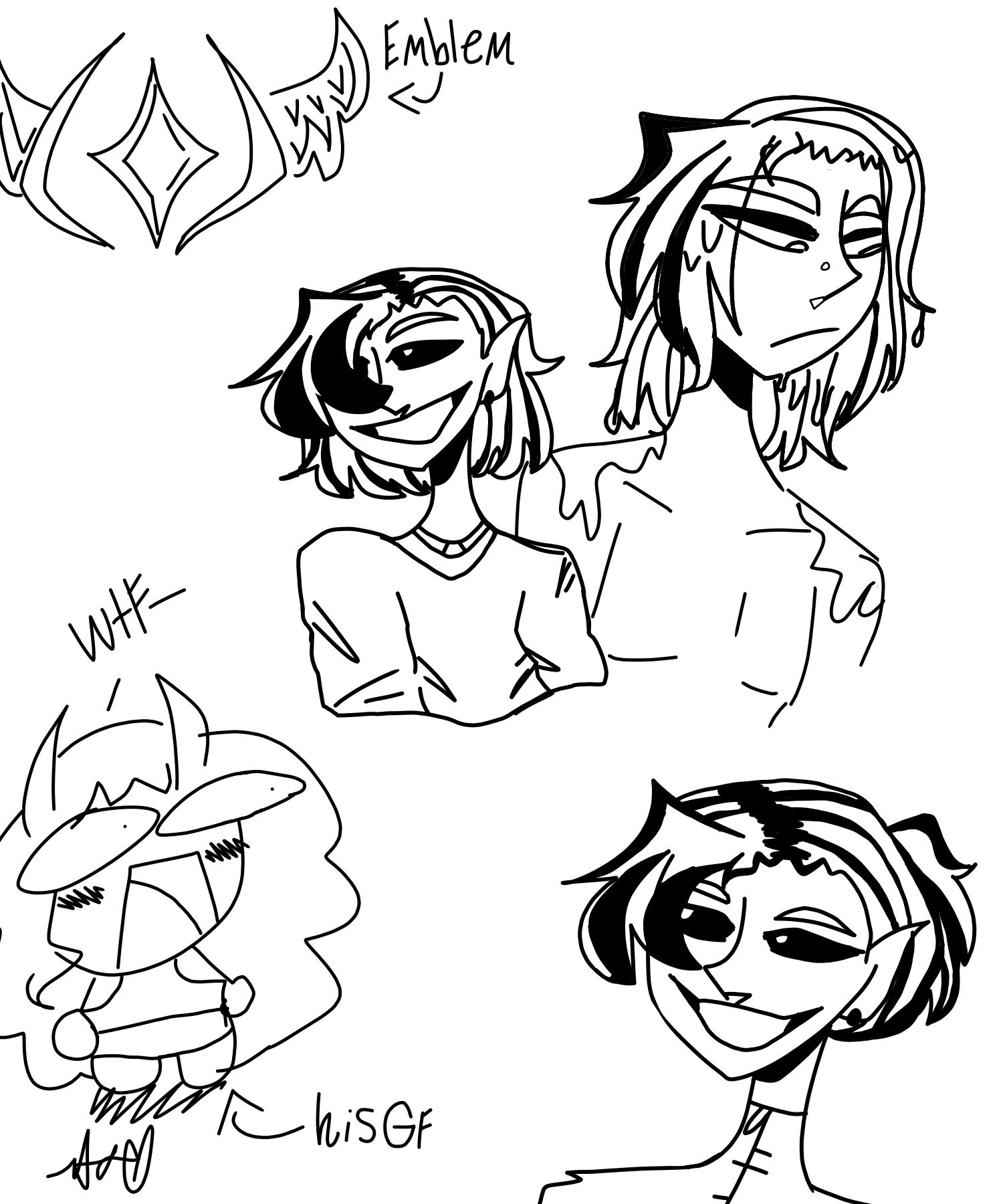 More drawings of Issac👁👄👁 Ajyearling999 - Illustrations ART street