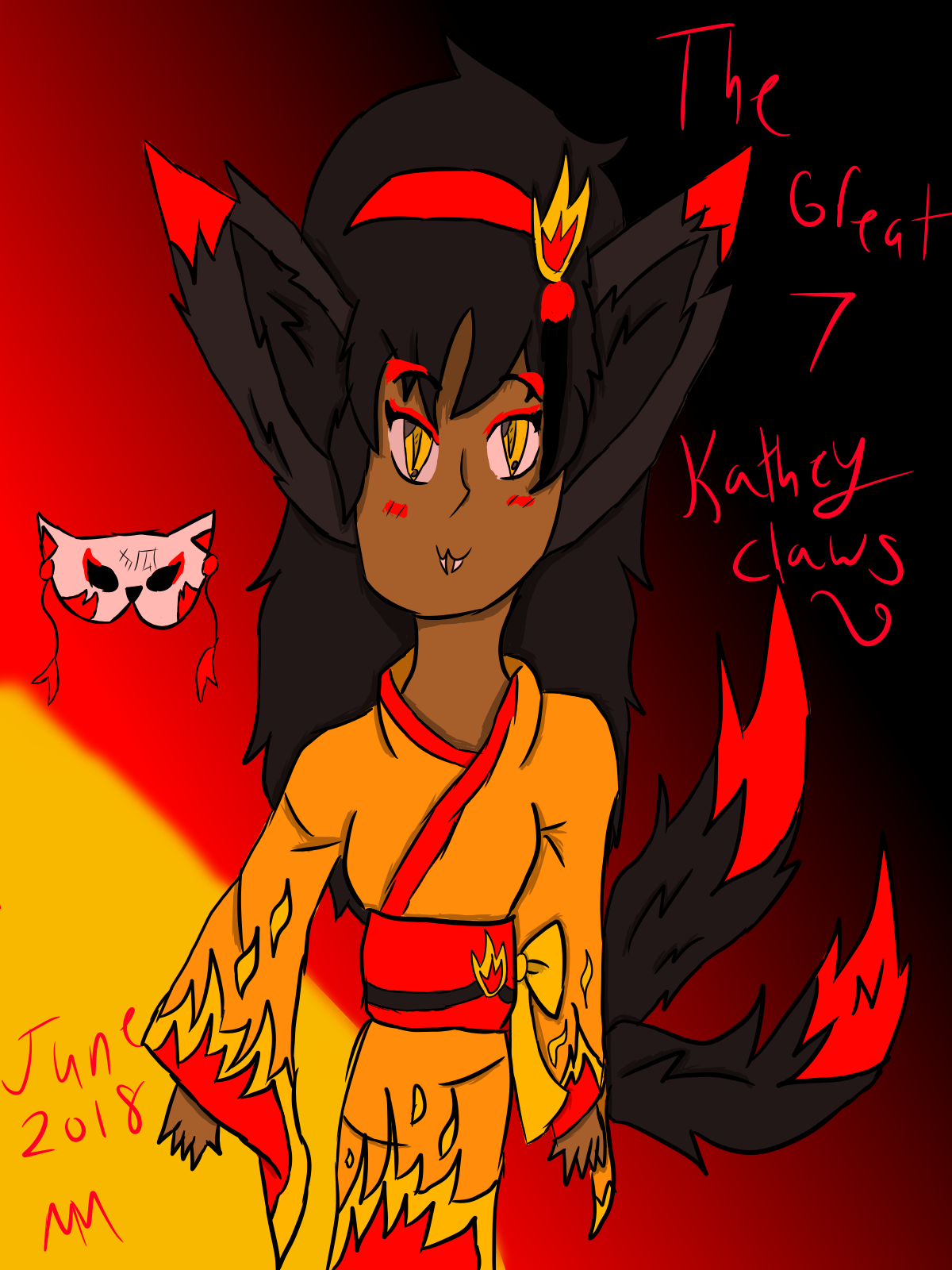 The great 7_Kathey Claws Marelousmoster13 - Illustrations ART street