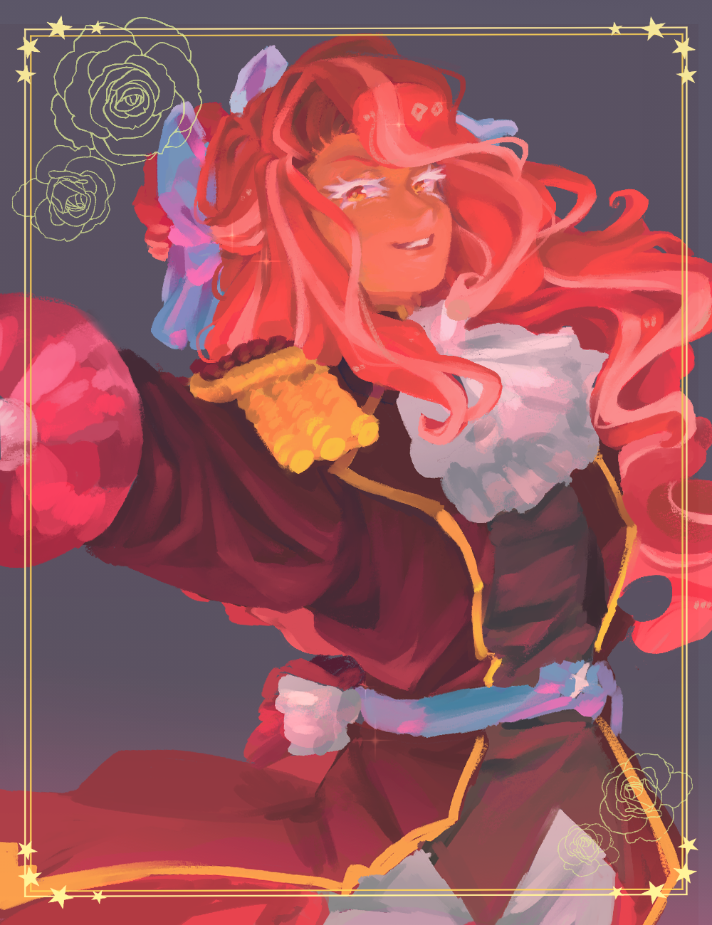 Raspberry Cookie from Cookie Run: Kingdom! omii! - Illustrations ART street