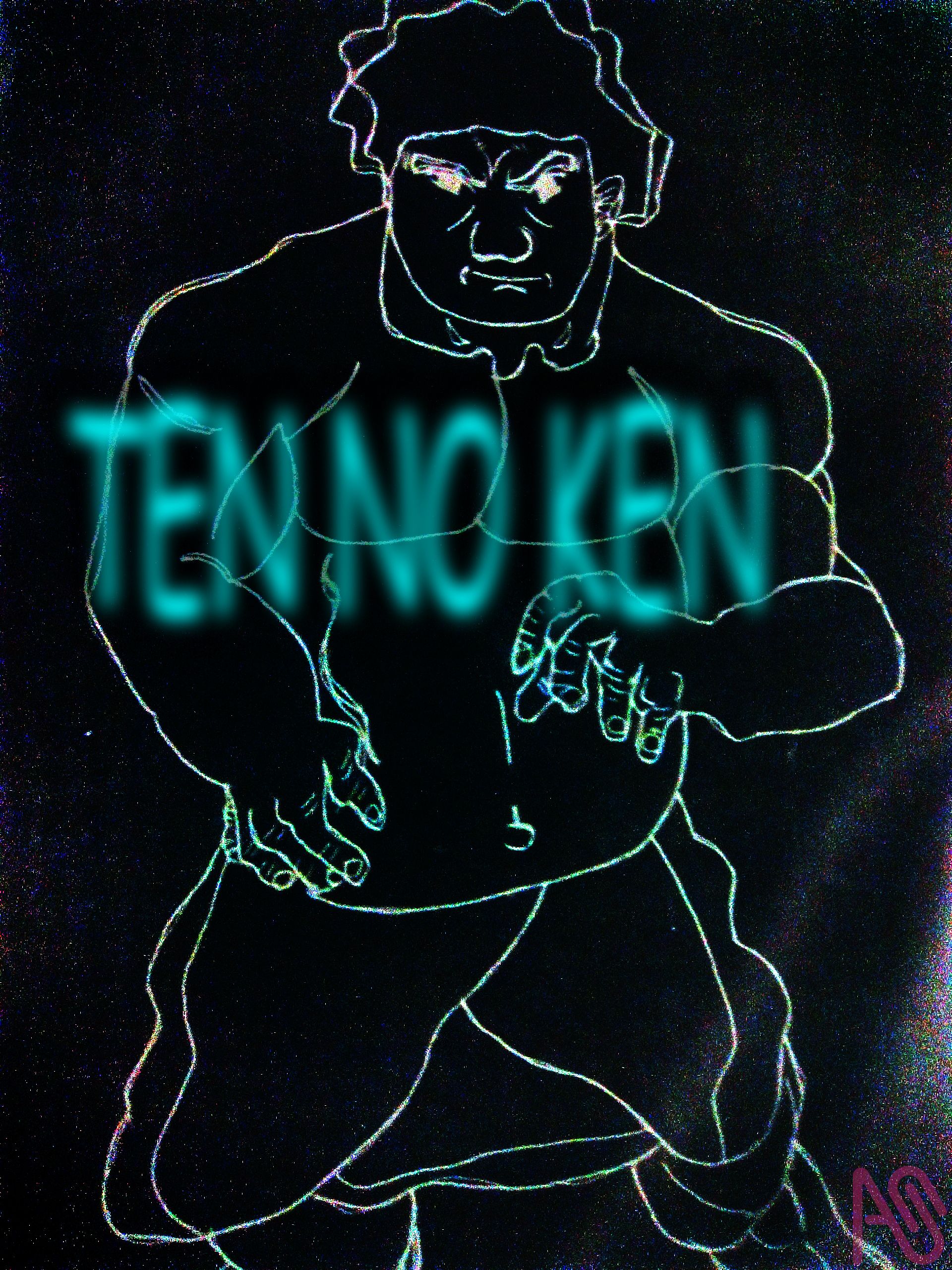 Ten no ken/Black Sumo Mario Cavett - Illustrations ART street
