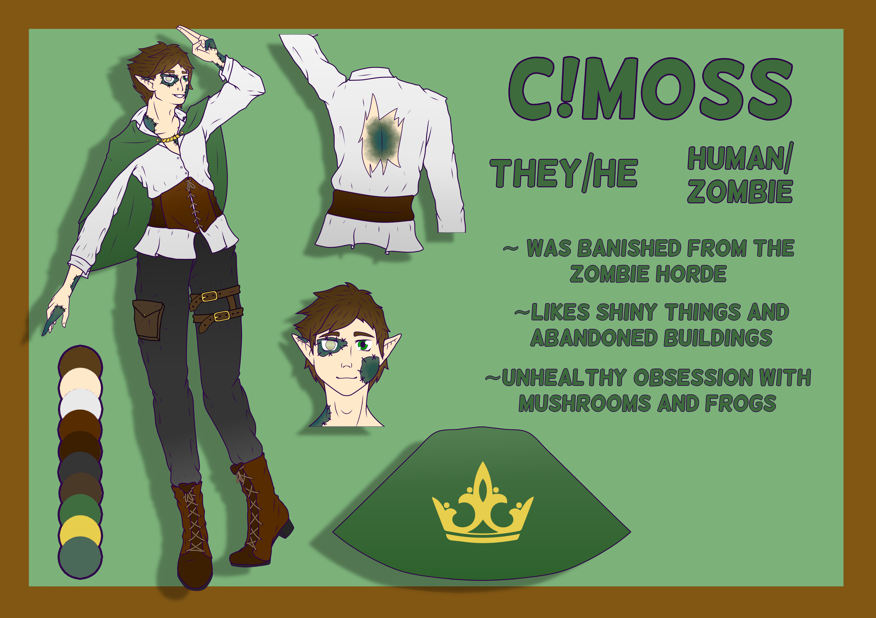 c!Moss reference sheet (Golden SMP) ☆Moss☆ - 插图 ART street