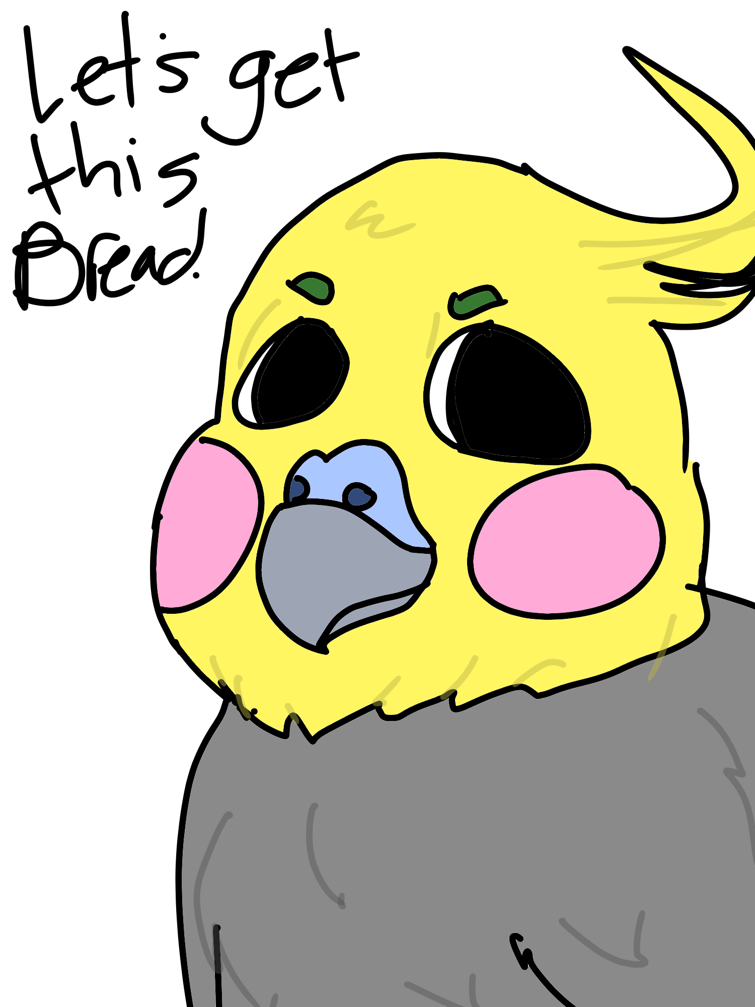 Let's Get this Bread Wind Fish - Illustrations ART street