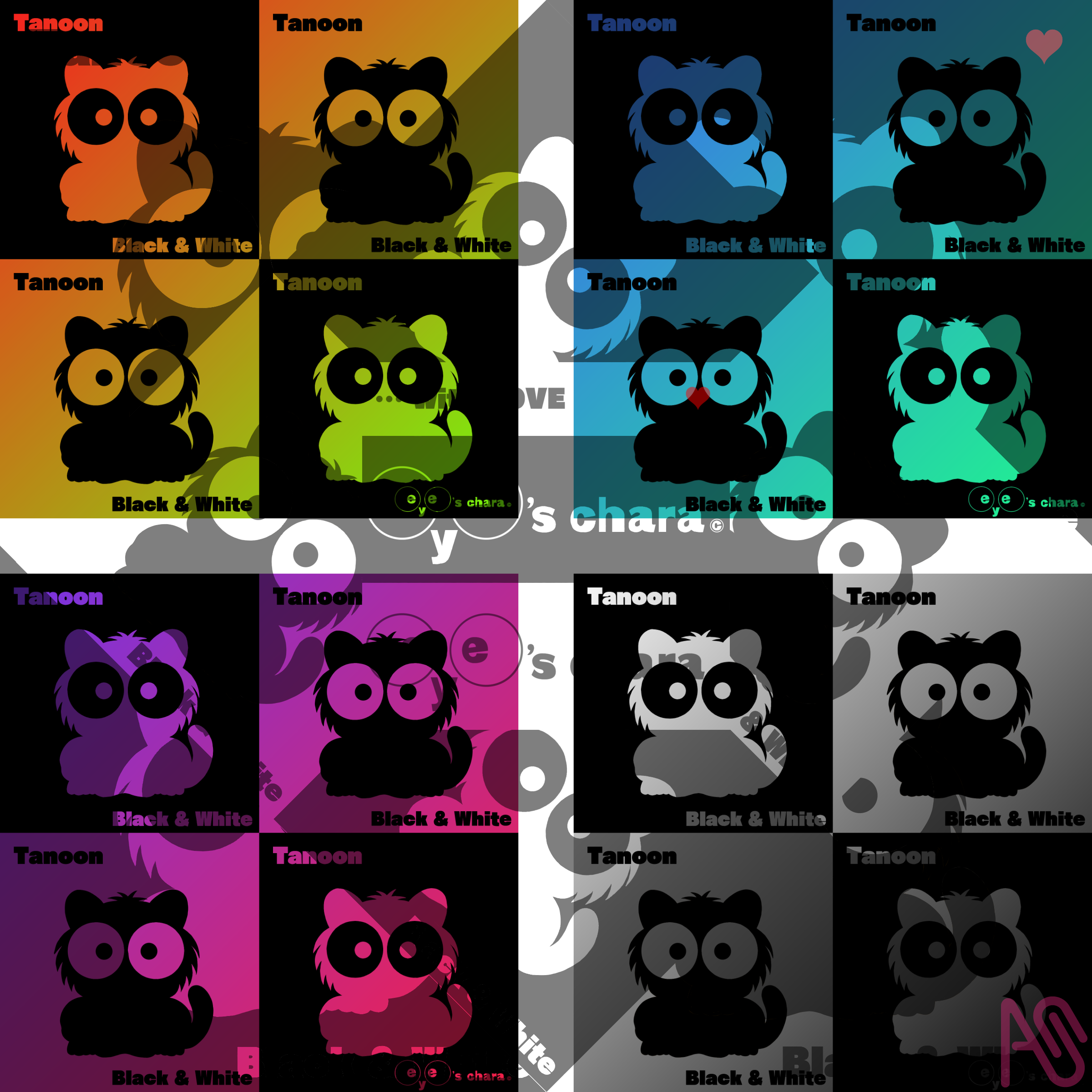eye's mode color No.117【Tanoon】 ケンチン - Illustrations ART street