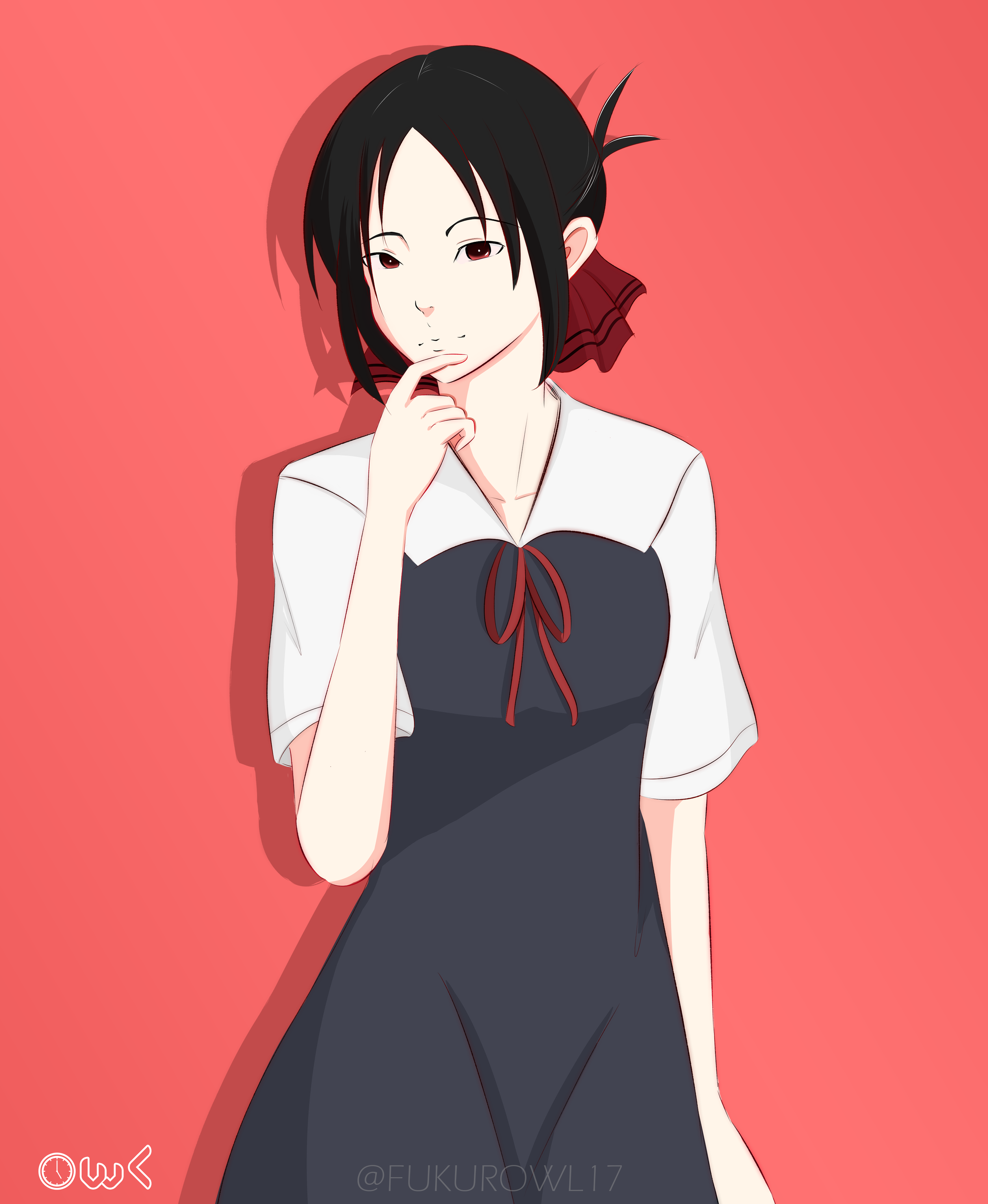 Shinomiya Kaguya (fanart) Owlino_17 - Illustrations ART street
