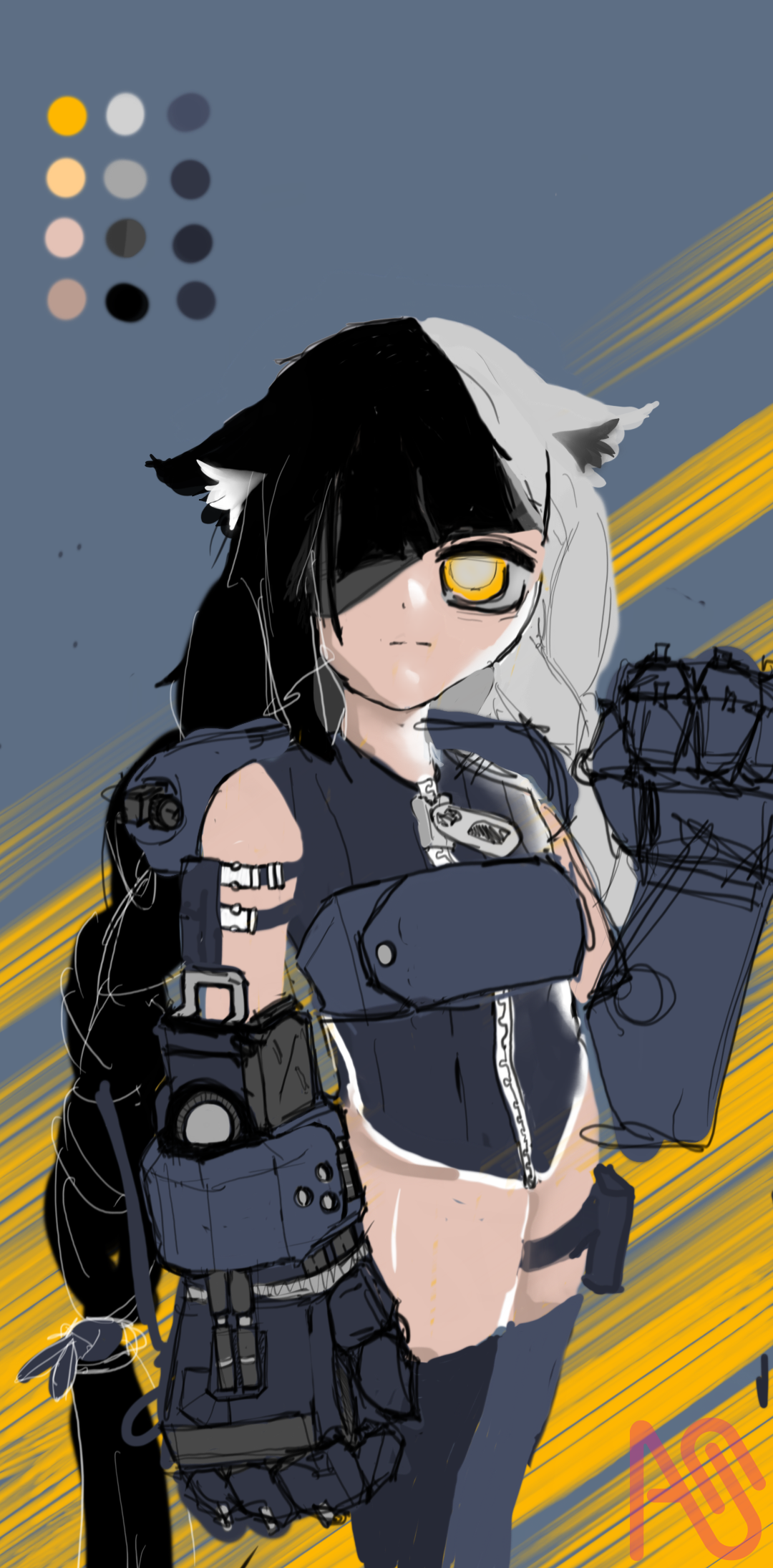 meow mecha 잠탱이 - Illustrations ART street
