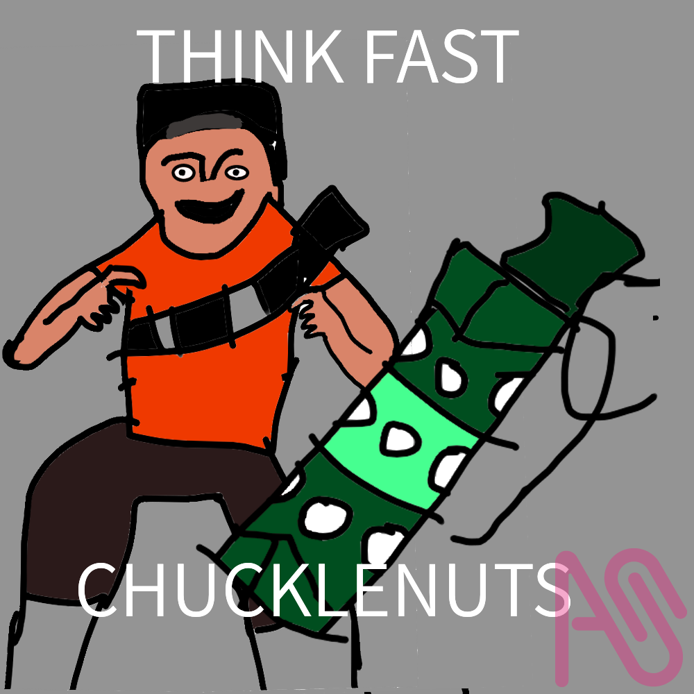 THINK FAST CHUCKLENUTS! [repost] xn - Illustrations ART street