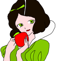 this is genderbend Thorn as Snow White yelltea - 插图 ART street