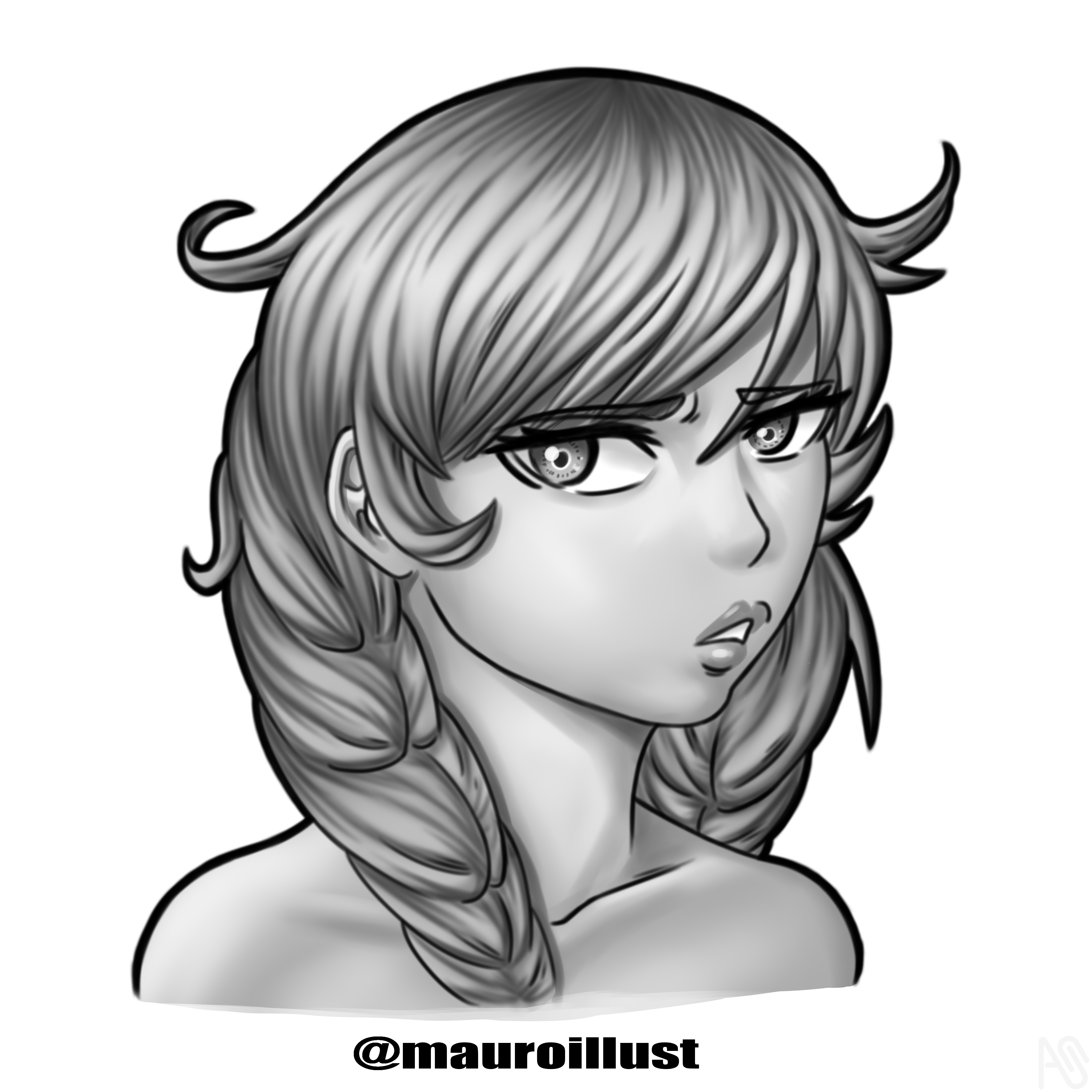 Grayscale practice two Mauro - Illustrations ART street