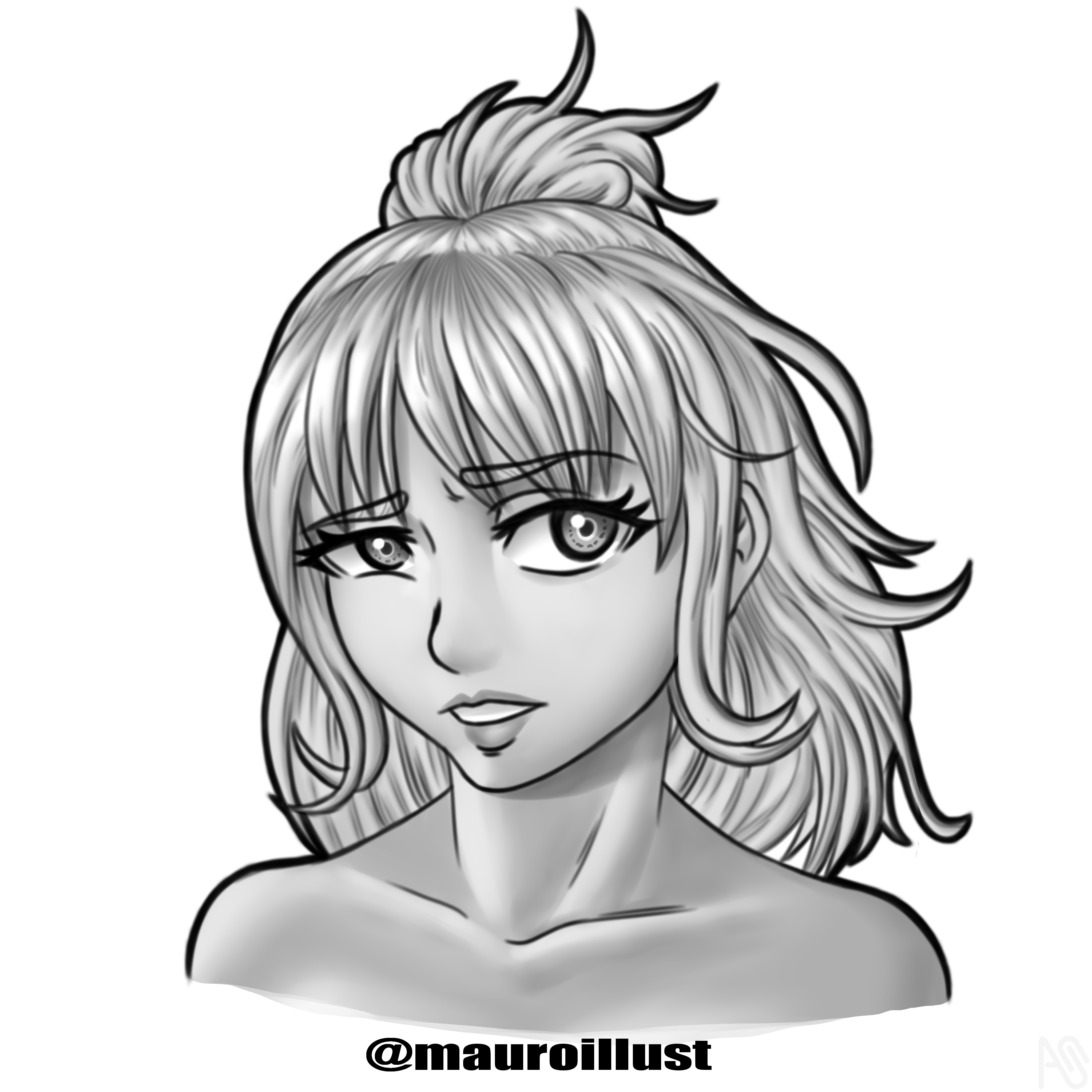 Grayscale practice two Mauro - Illustrations ART street