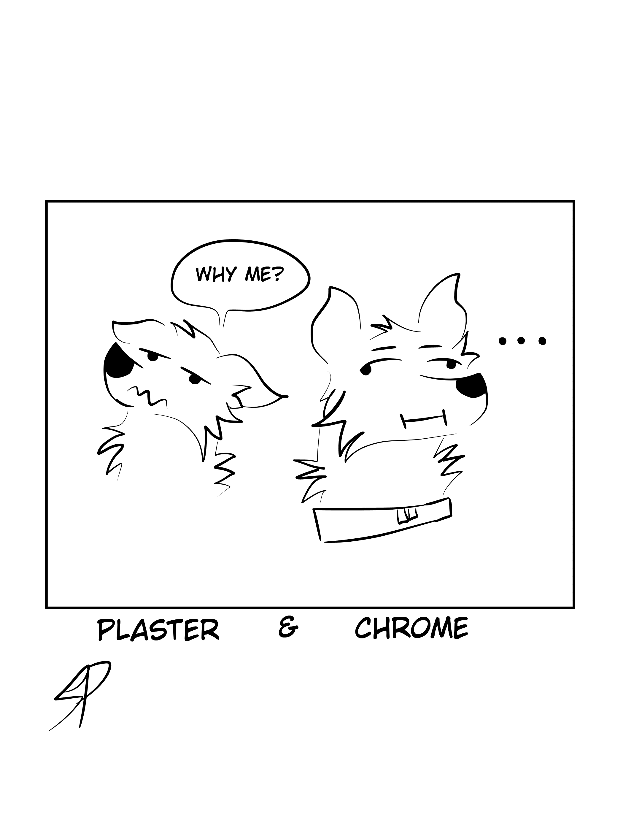 Plaster and Chrome the questionable duo Squeaky Plastic - Illustrations ...