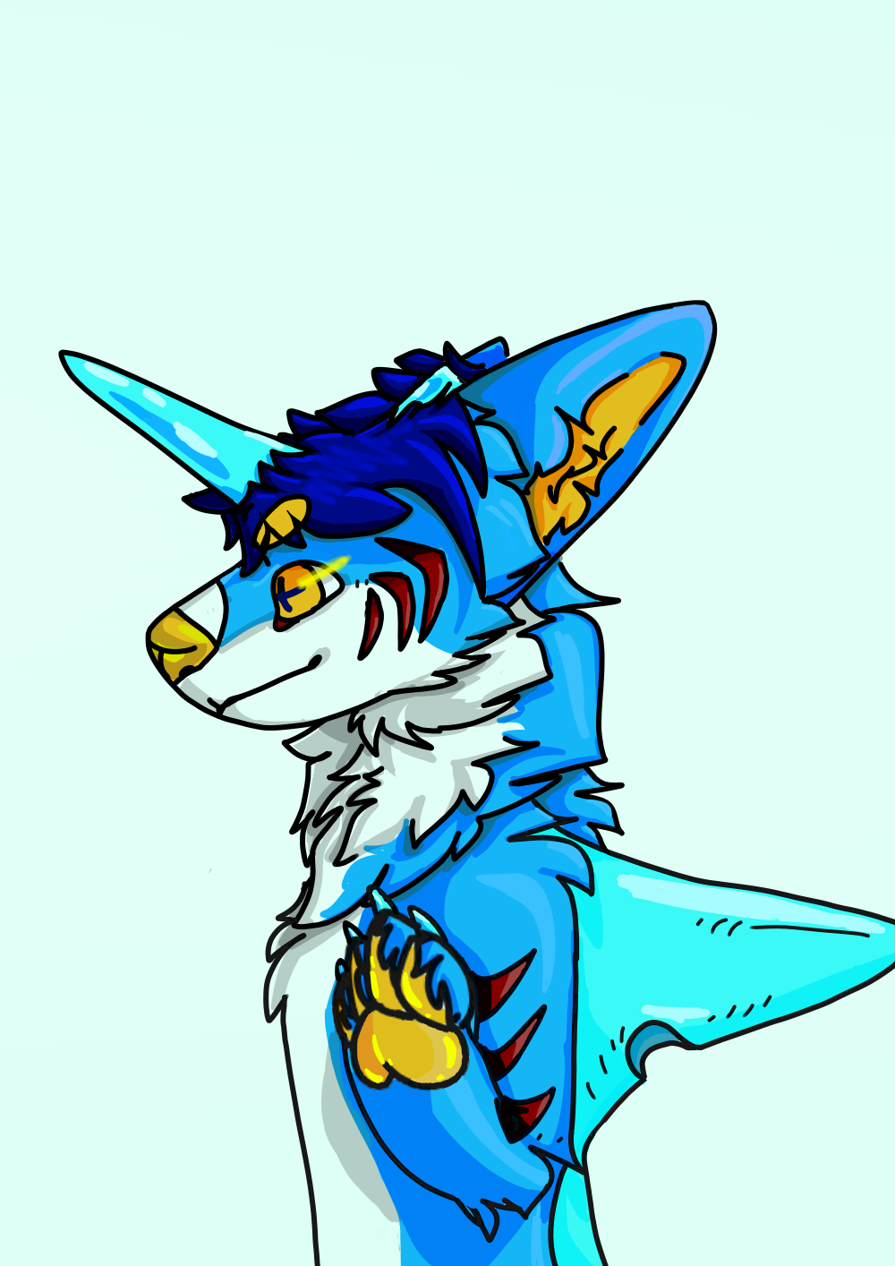 给同学画的! State anomaly - Illustrations ART street