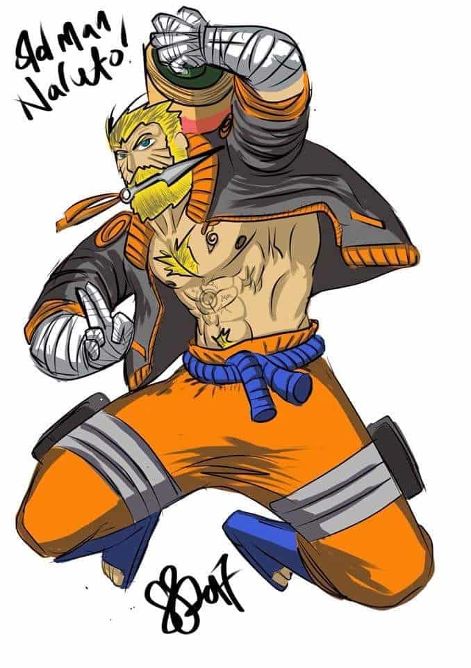 Old Man Naruto sammyartsy - 插畫 ART street