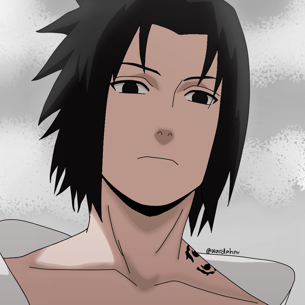 UCHIHA SASUKE wardahnv - Illustrations ART street