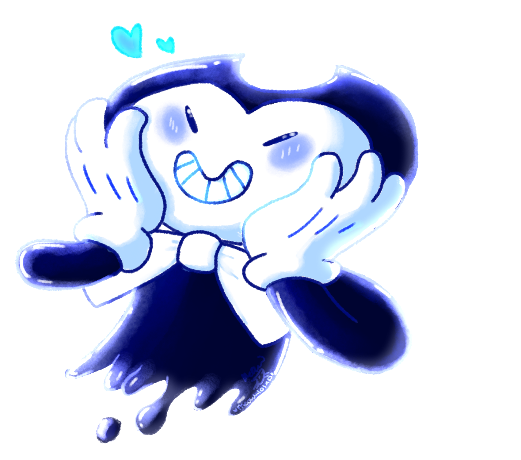 Bendy Doodle Fixed Meow_101XD - Illustrations ART street