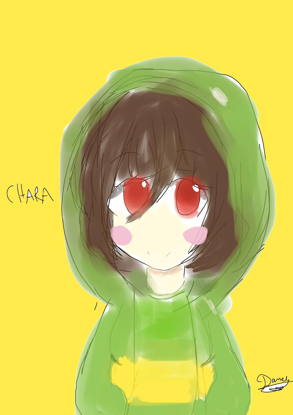 (storyshift)CHARA Danae the cat - Illustrations ART street