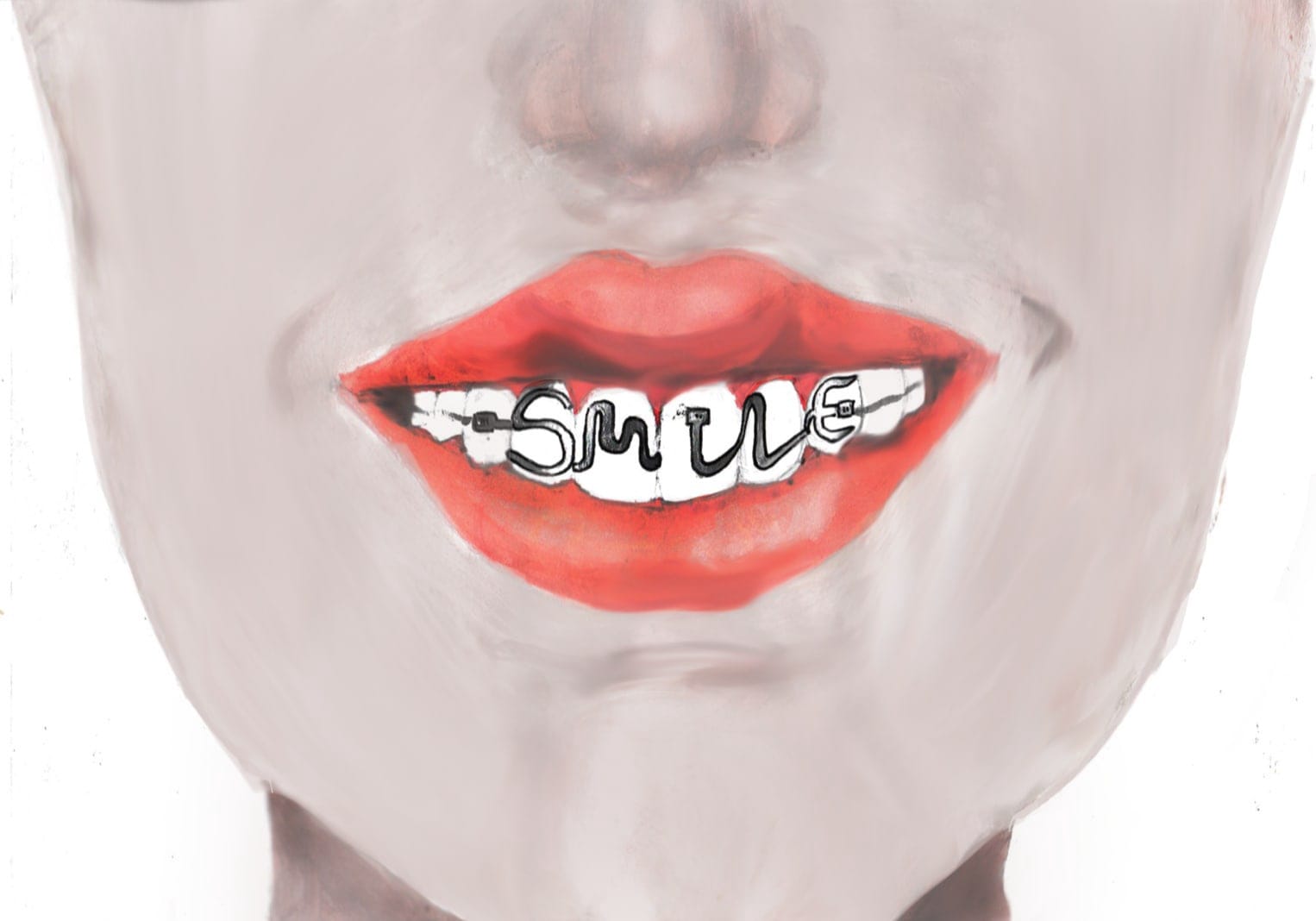 Poster smile NEKTO_3 - Illustrations ART street