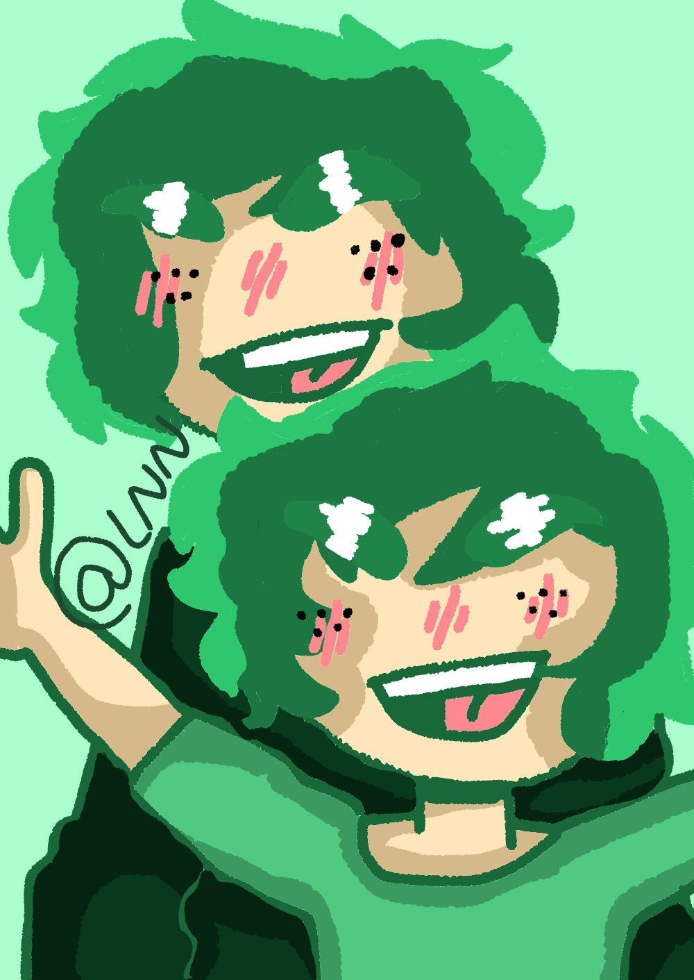 Deku and Kid Deku Little_No_Name - Illustrations ART street