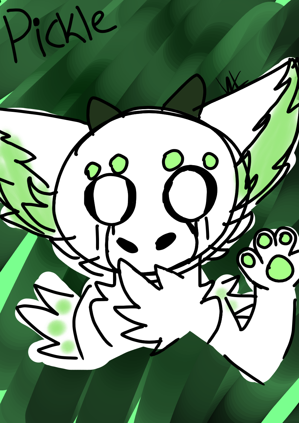 Pickle the Dutch Angel Dragon(DAD) Chowillo - Illustrations ART street