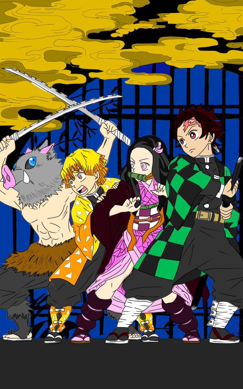 Slayer foursome Zaka Makini - Illustrations ART street