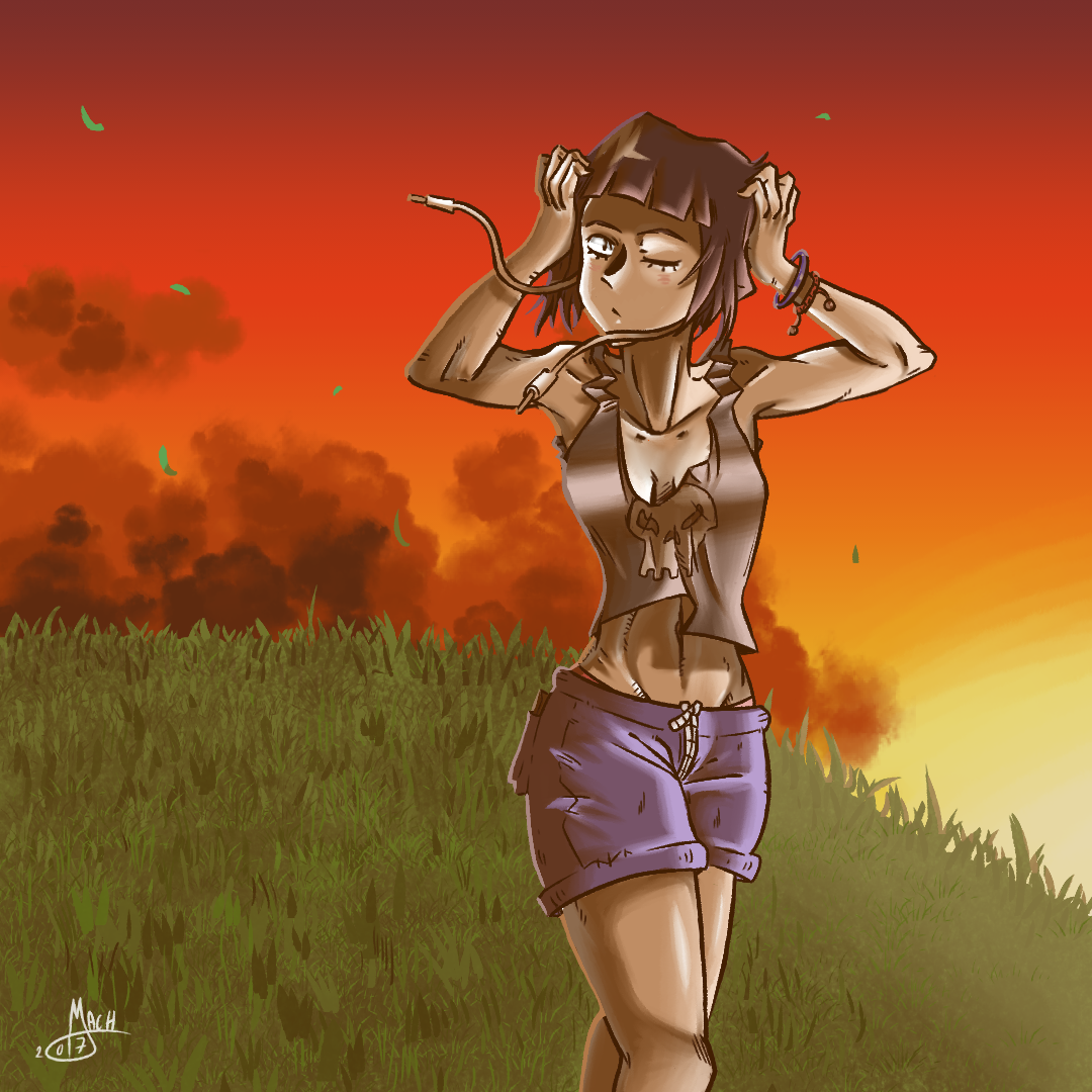 Sunset (日没) Mathias - Illustrations ART street