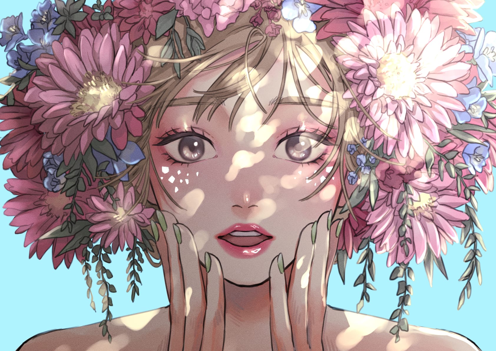 flower Asuka Hayami - Illustrations ART street