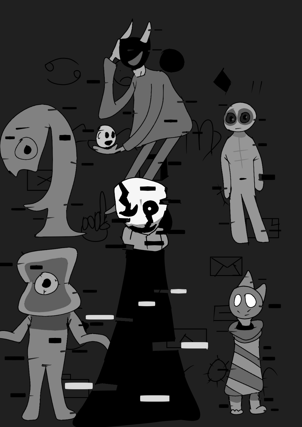 GASTER AND FOLLOWERS NAPSTABLOOK22(ZERO) - 插图 ART street