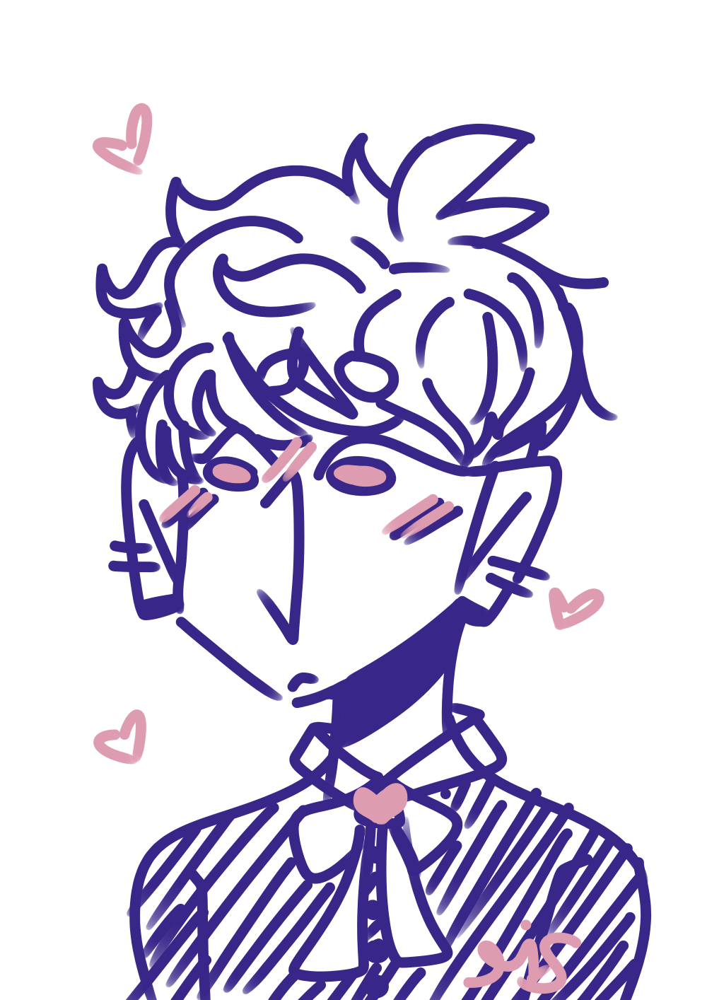 senpai looking sus😳 Honeylime kyo - Illustrations ART street