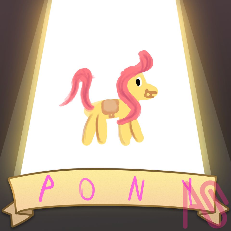 Silly Pony Benchy - Illustrations ART street