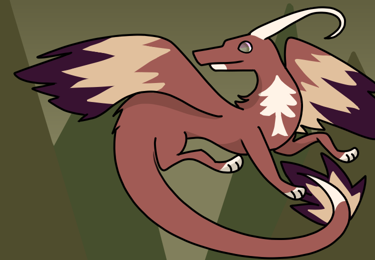 winged ferret dragon thing Cassia - Illustrations ART street
