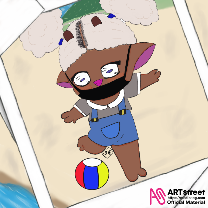Fun At The Beach Jojo - 插图 ART street