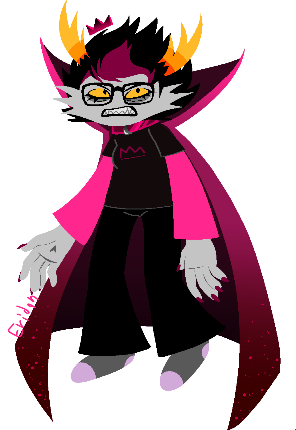 Meenah Homestuck Sprite