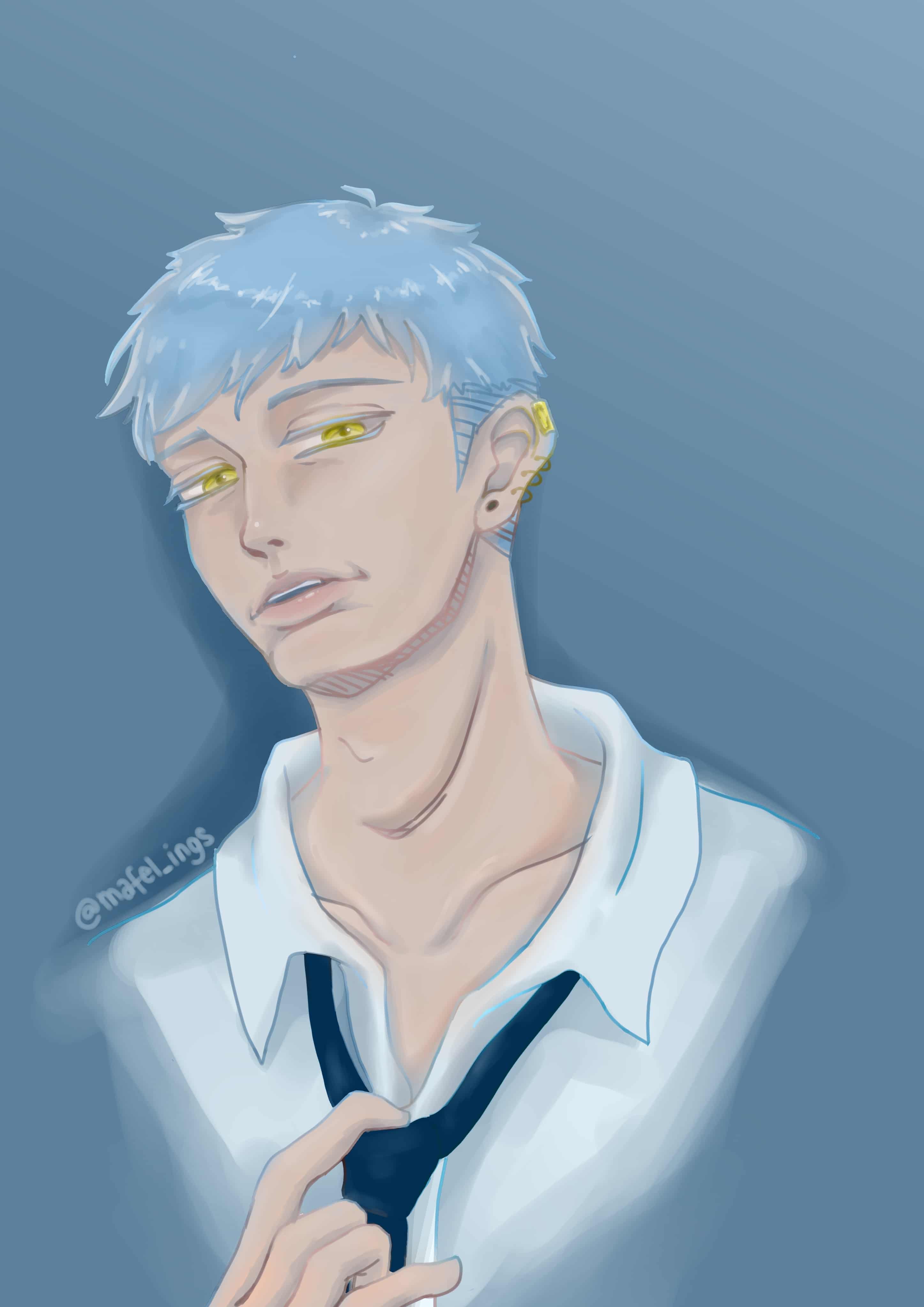 Gabel Blue mafel_ings - Illustrations ART street