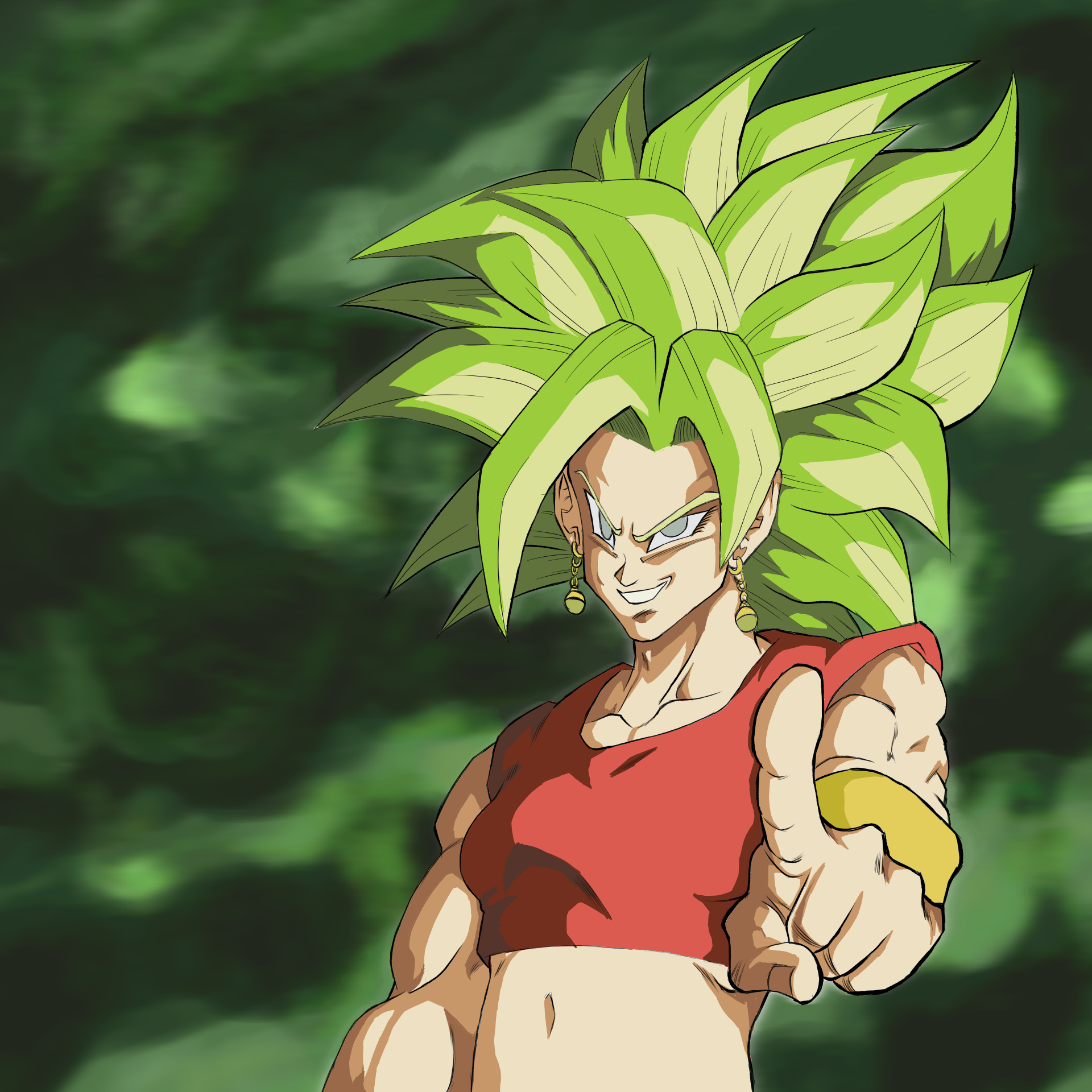 SSJ2 Kefla (Redraw) Awarrier23 - 插图 ART street