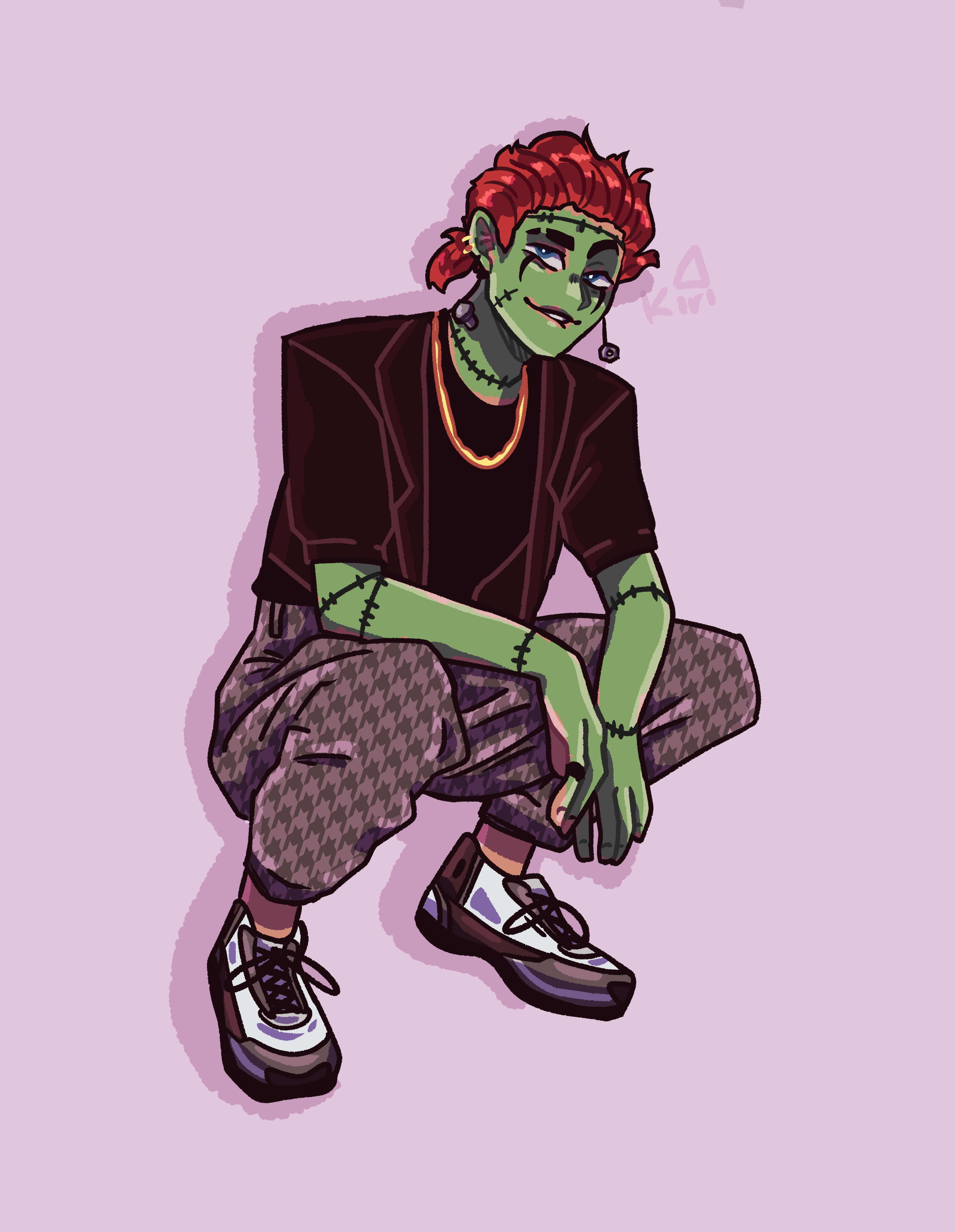 Karma Halloween >:D 𝕜𝕚𝕨𝕚🌿 - Illustrations ART street