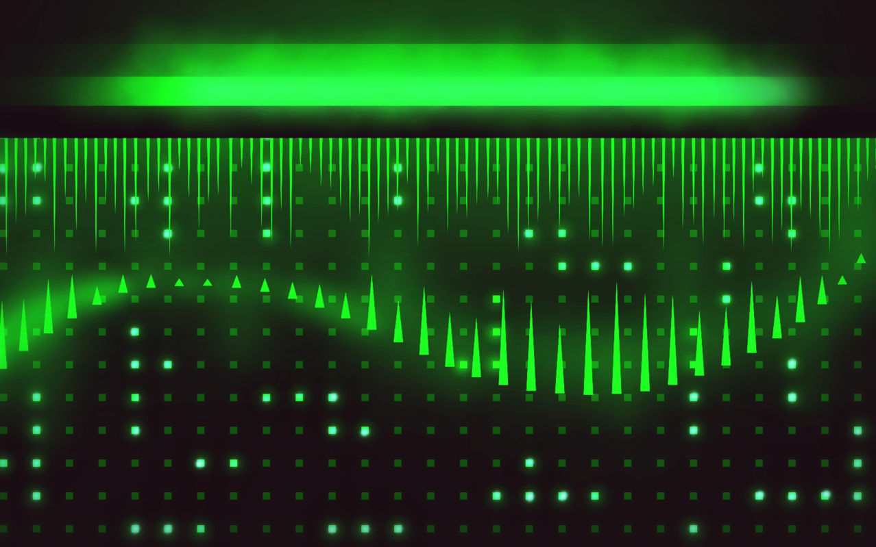 Computer wallpaper / green RDHM - Illustrations ART street