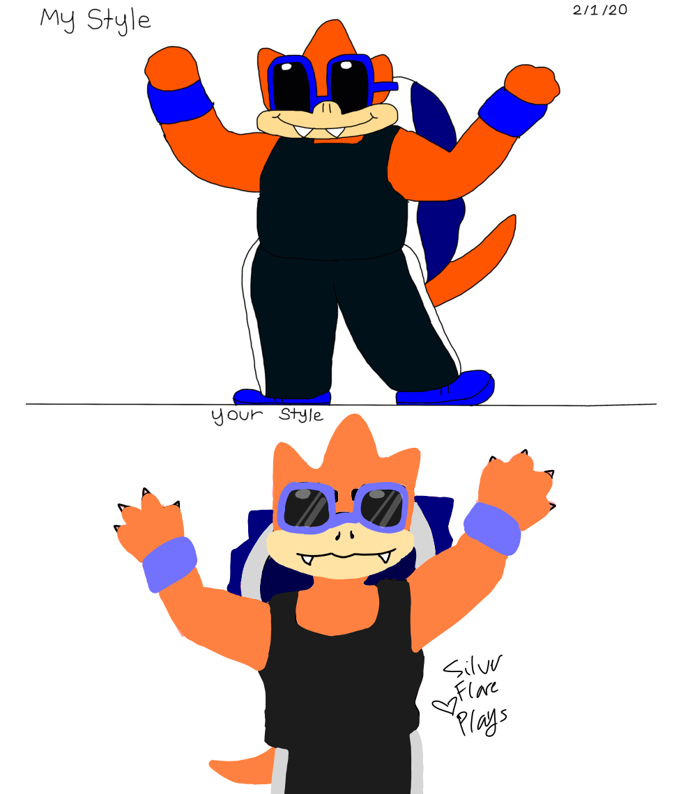 Calaboration with Naimah Taylor SilverFlarePlays - Illustrations ART street